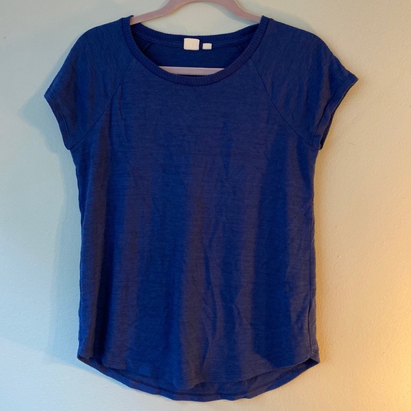 GAP | Tops | Dark Blue Gap Soft Spun Tee Shirt | Poshmark